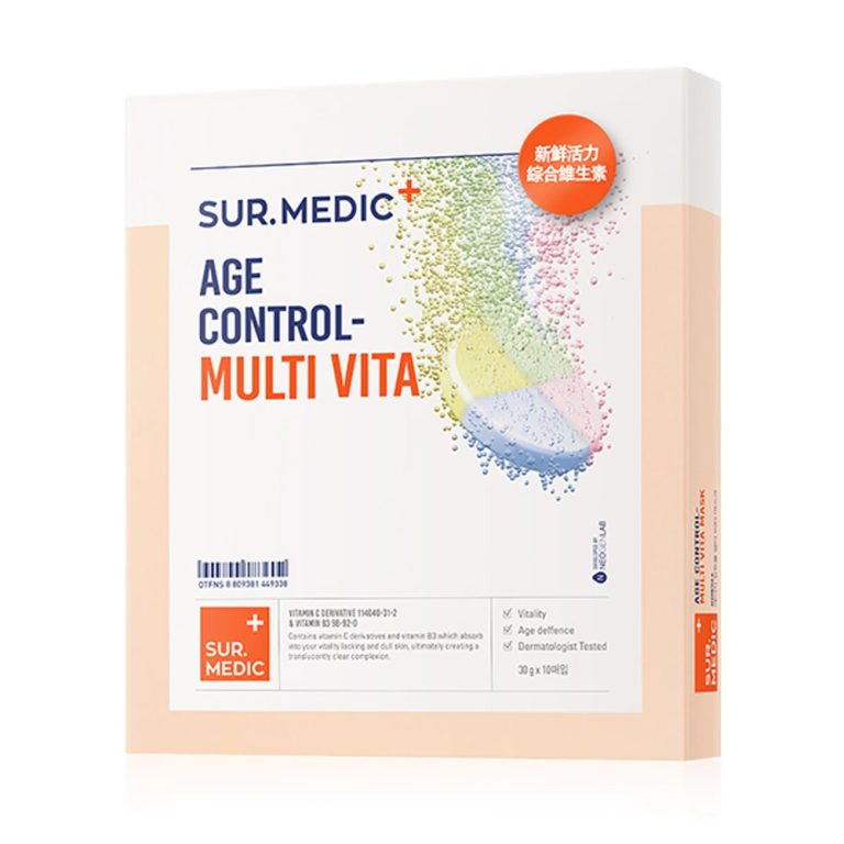 Mặt Nạ Sur.Medic+ Age Control Multi Vita Mask - Lá Skin